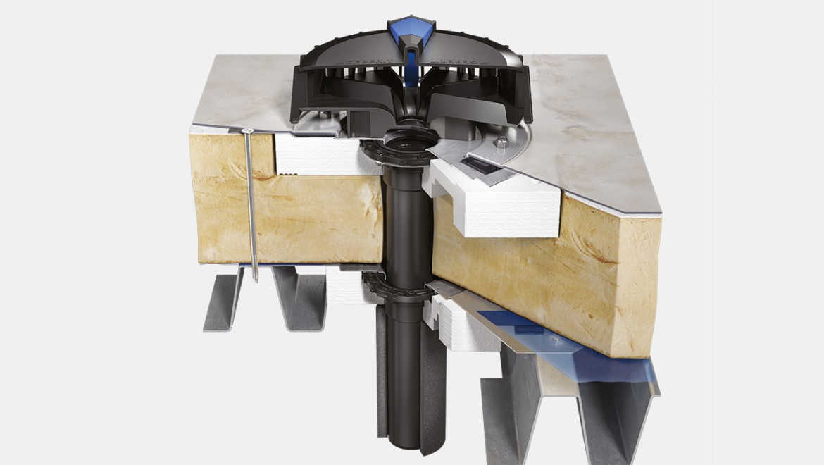 Geberit Pluvia hemelwaterafvoer | geberit.nl